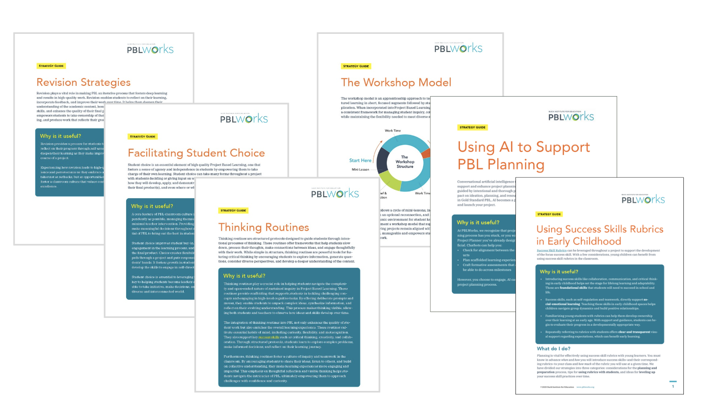 New PBL Strategy Guides Are Here! | PBLWorks